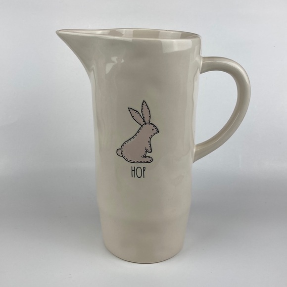 Rae Dunn | Dining | Rae Dunn Artisan Ceramic Easter Bunny Hop Tall ...